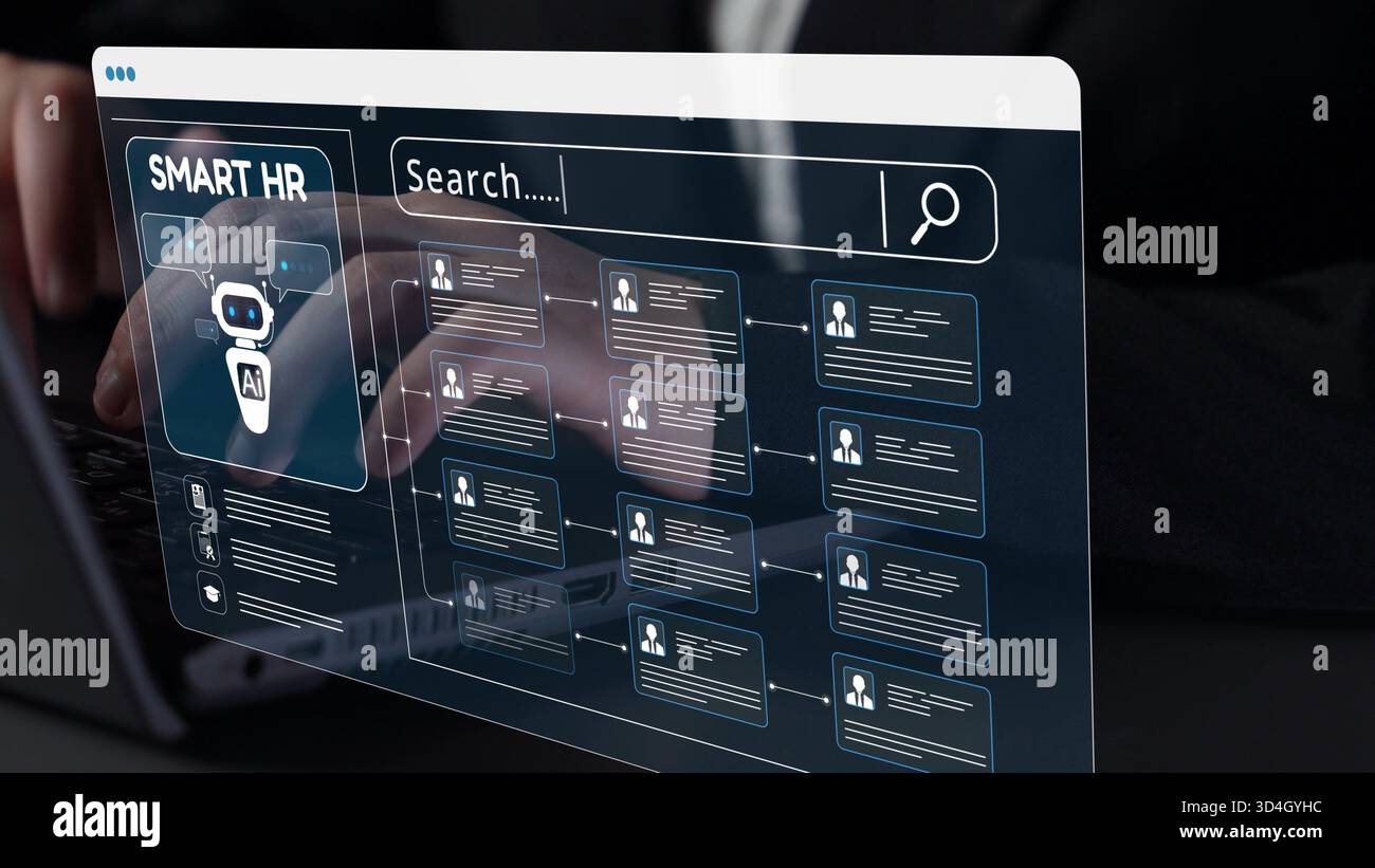 Smart HR system using AI and digital platforms for efficient ...