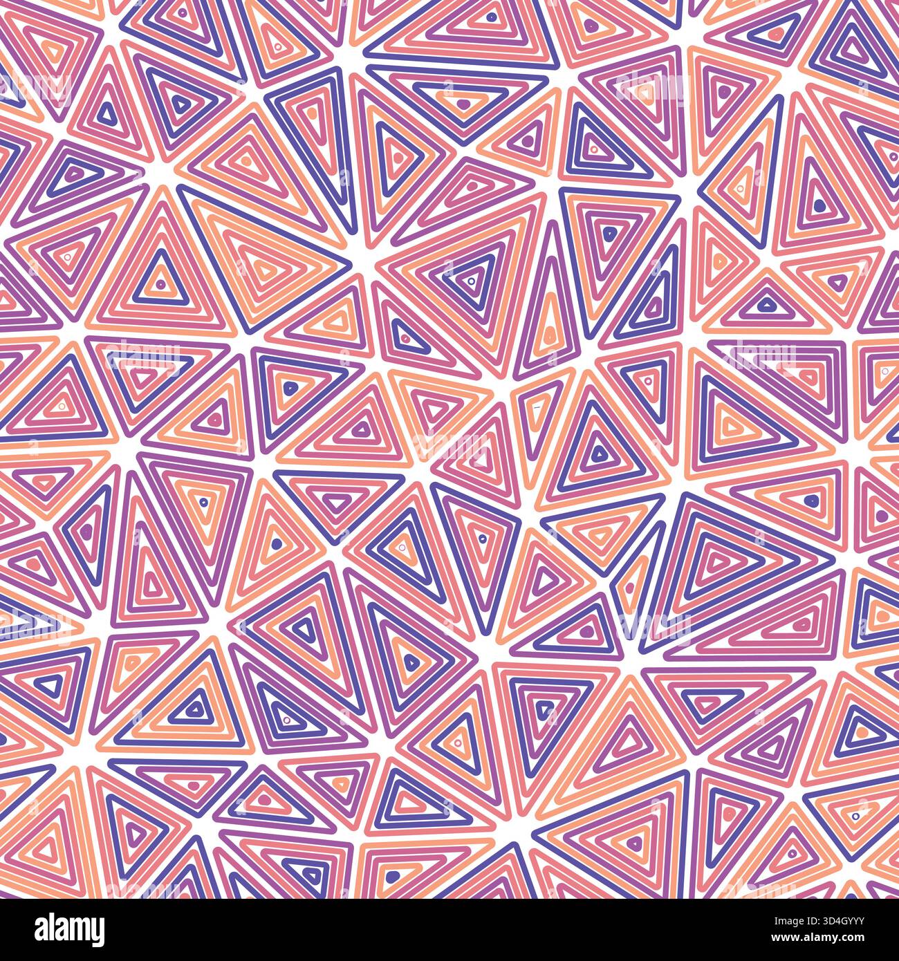 Minimalistic triangles background. Multiple repeated inner triangles ...