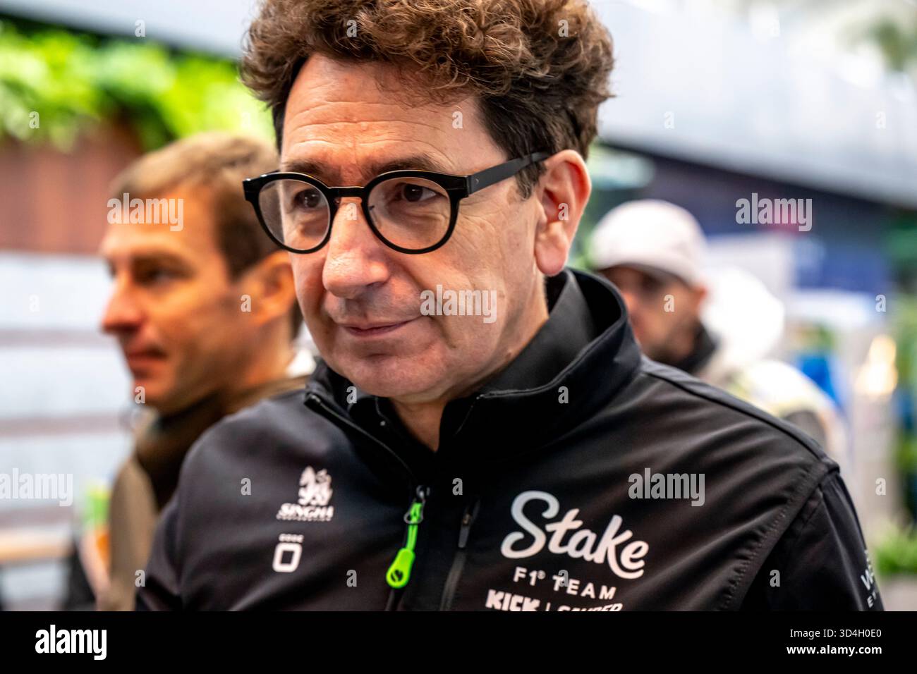 Sao Paulo, Brazil, 09 Nov 2025, Mattia Binotto, from Italy competes for ...