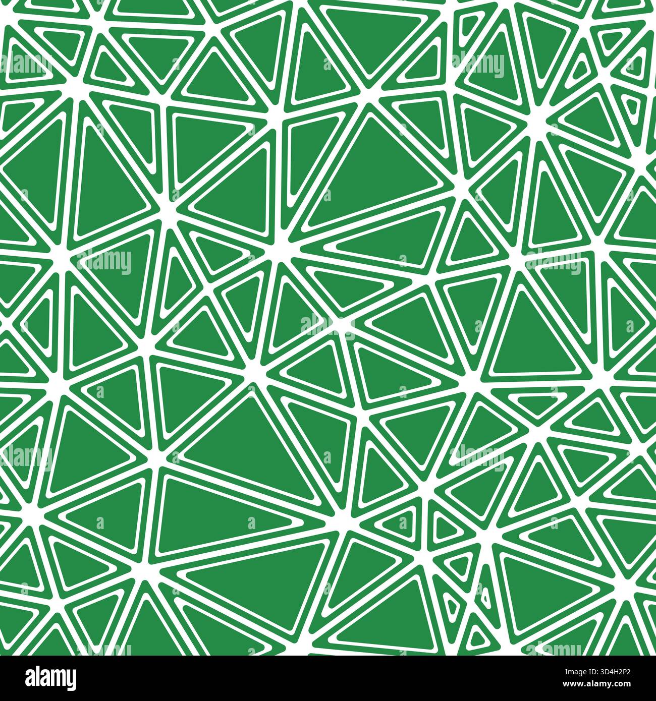 Geometric pattern. Rounded solid shapes in frames. Medium triangles ...