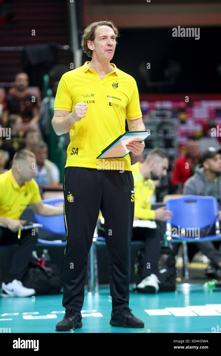 05.11.2025, Katowice Siatkowka Al-Ko Superpuchar Polski Bogdanka LUK Lublin - JSW Jastrzebski ...