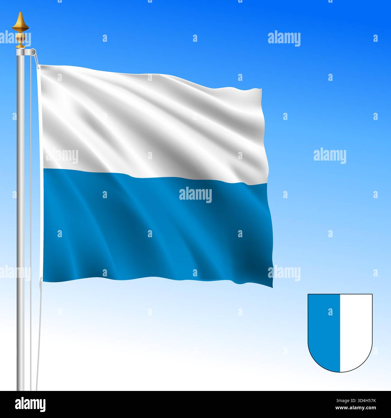 Flag of luzern Stock Vector Images - Alamy