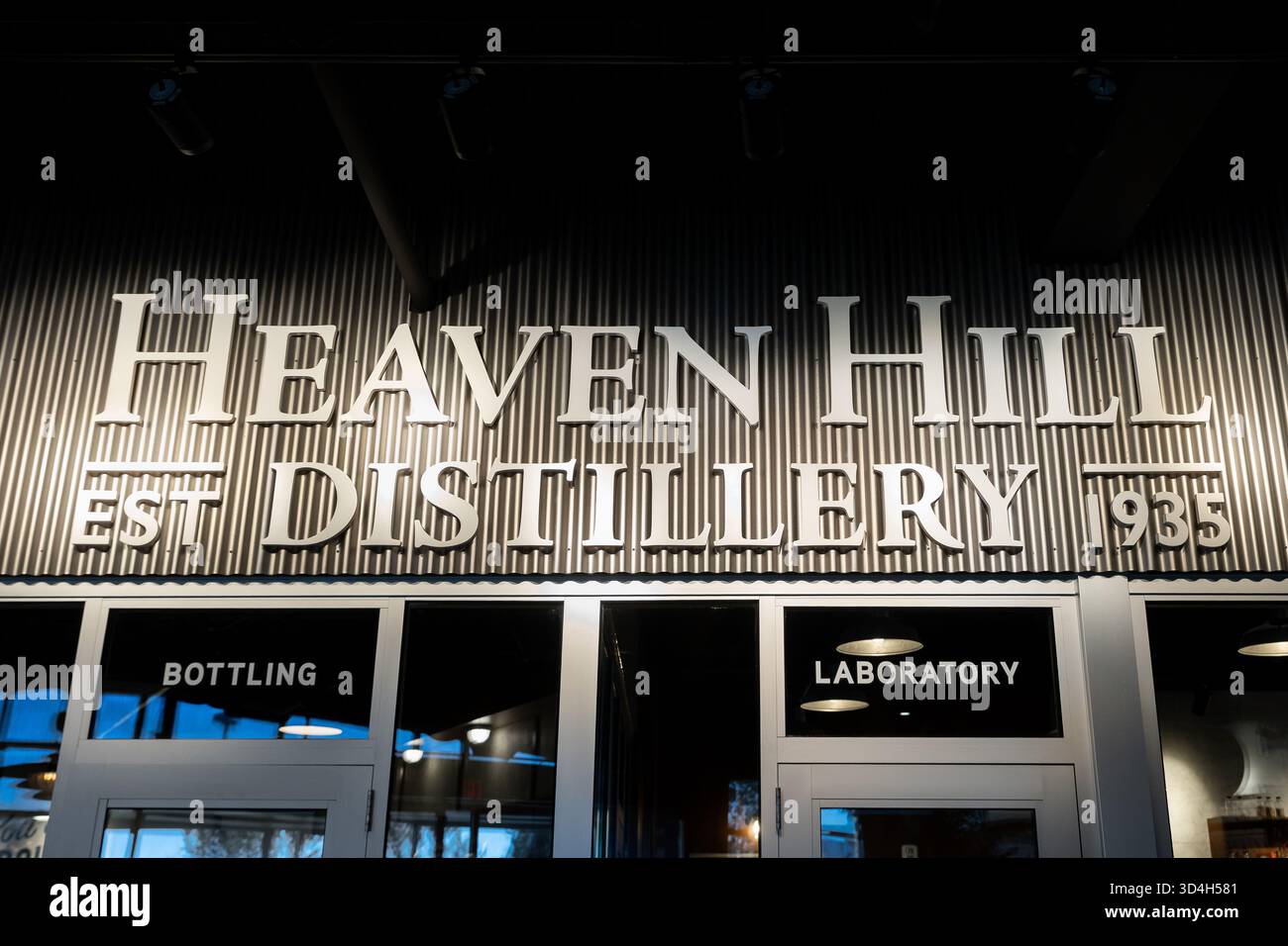 The Heaven Hill Distillery is located in Bardstown with a bourbon ...
