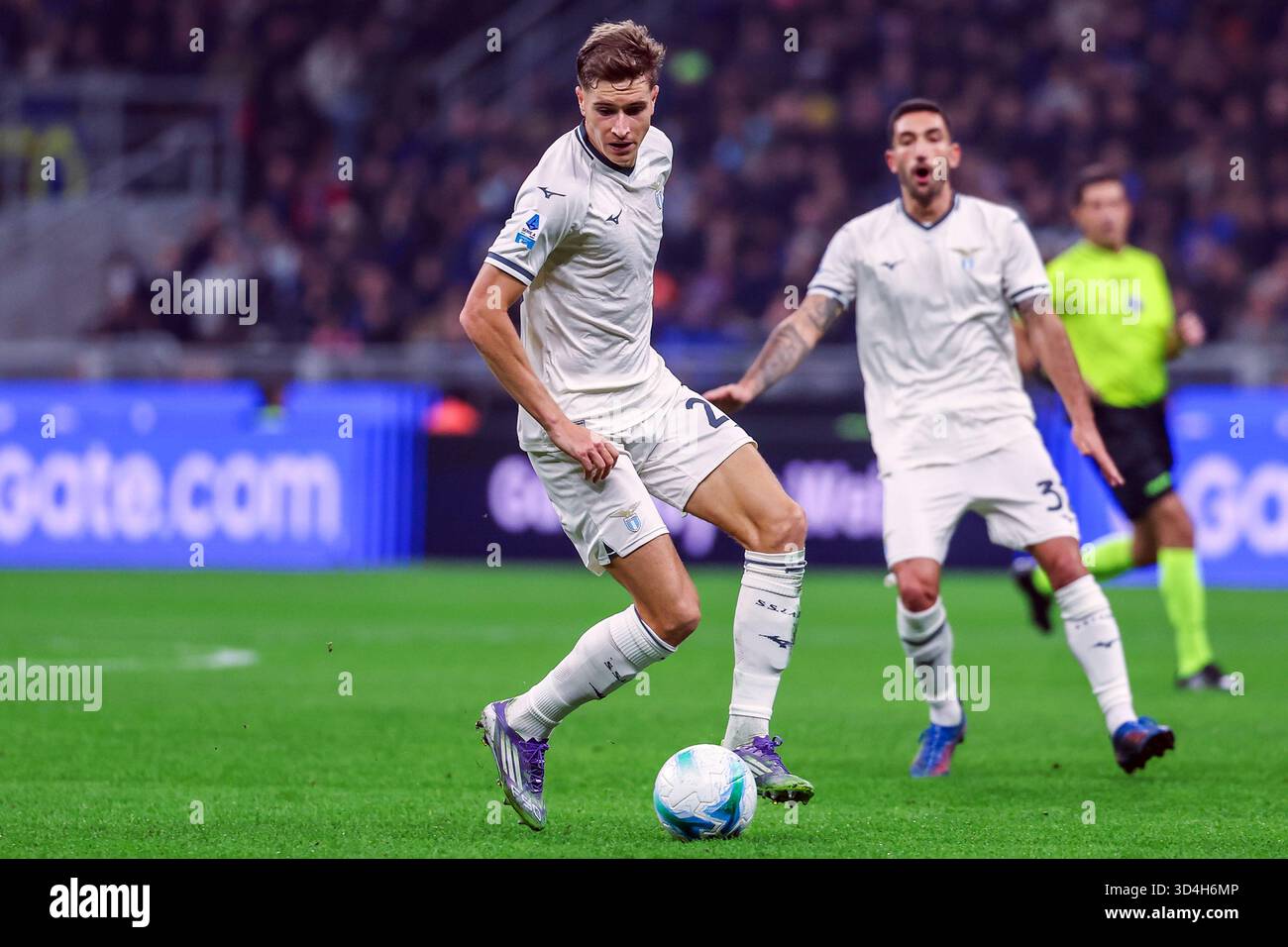 Toma Basic of SS Lazio seen in action during Serie A 2025/26 football ...