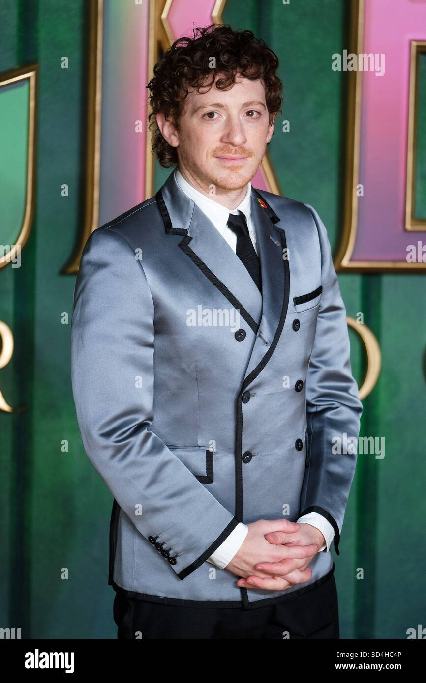 London, UK. 10 November 2025. Ethan Slater seen at the European ...