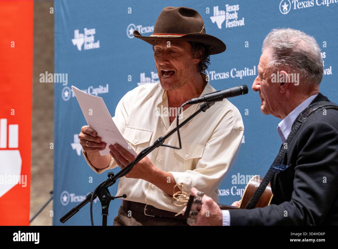 Actor MATTHEW MCCONAUGHEY reads poetry from his new book "Poems ...