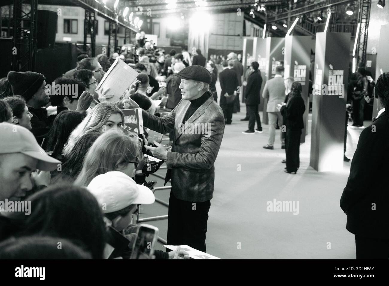 Lars Mikkelsen greets fans at the BFI London Film Festival 2025 for the ...