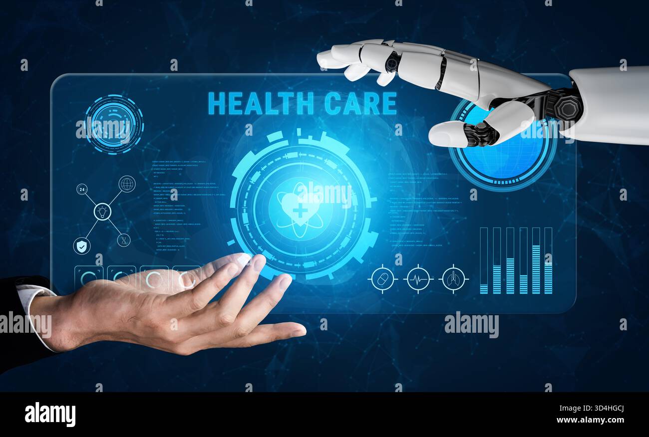 AI-powered digital health care and medical data dashboard. An AI ...