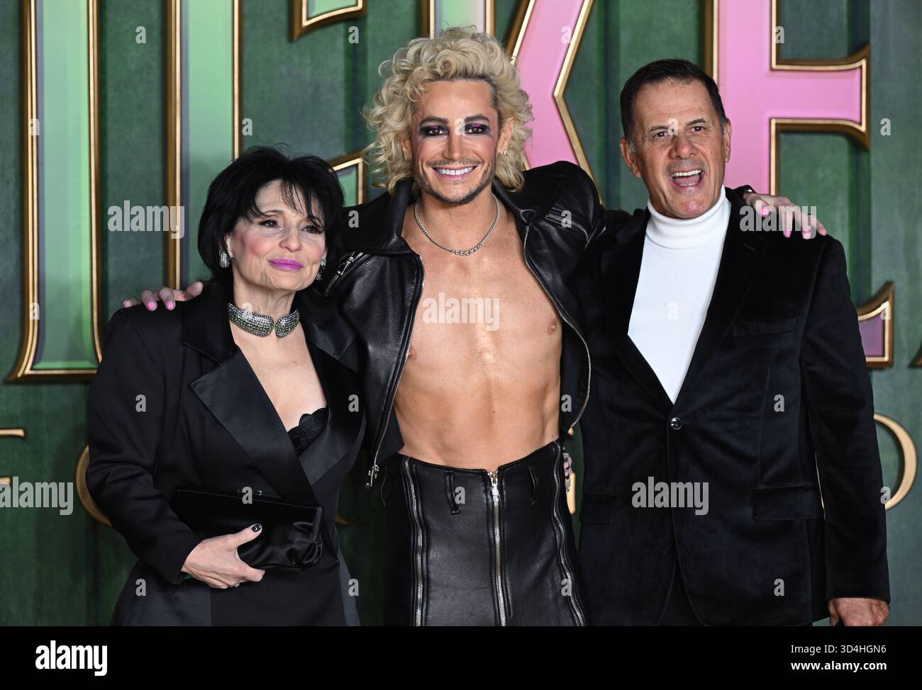 London, UK. November 10th, 2025. Joan Grande, Frankie Grande and Edward ...
