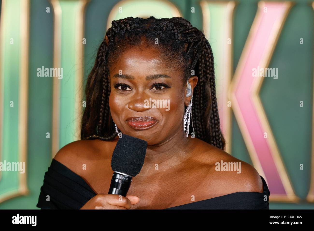 Clara Amfo poses for photographers upon arrival at the premiere of the ...
