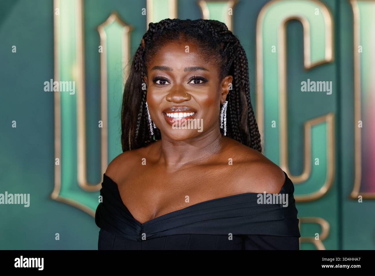 Clara Amfo poses for photographers upon arrival at the premiere of the ...