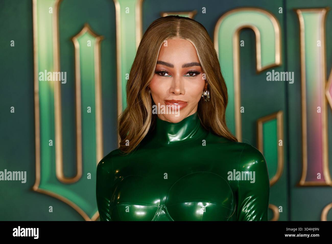 Munroe Bergdorf poses for photographers upon arrival at the premiere of ...