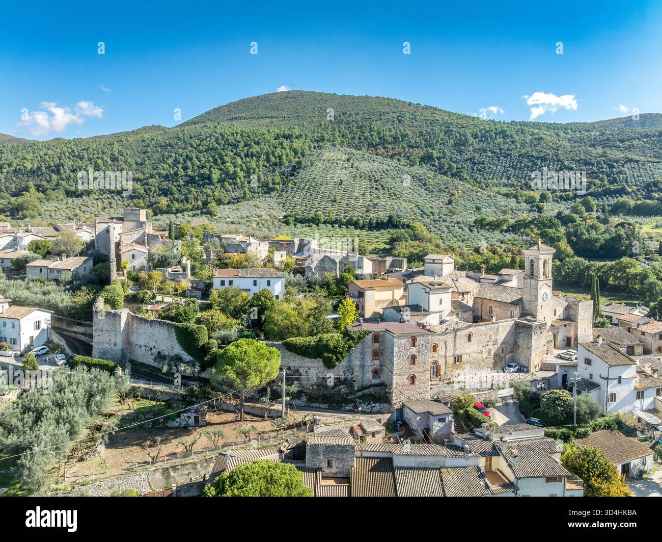 Eggi: Ancient Italian Hilltop Village in Umbria's Spoleto Valley, Known ...