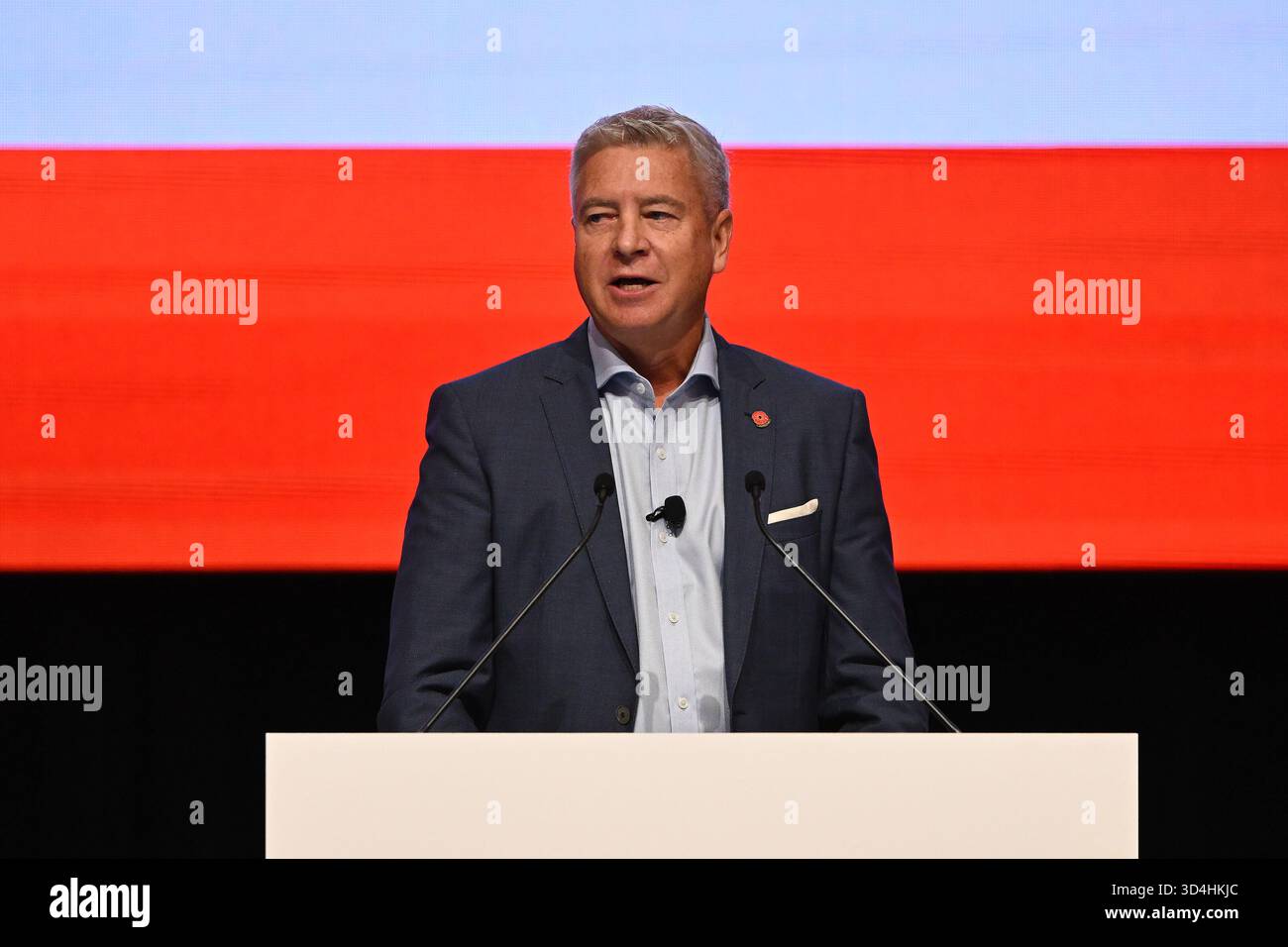 Coles chairman Peter Allen speaks during the Coles annual general ...