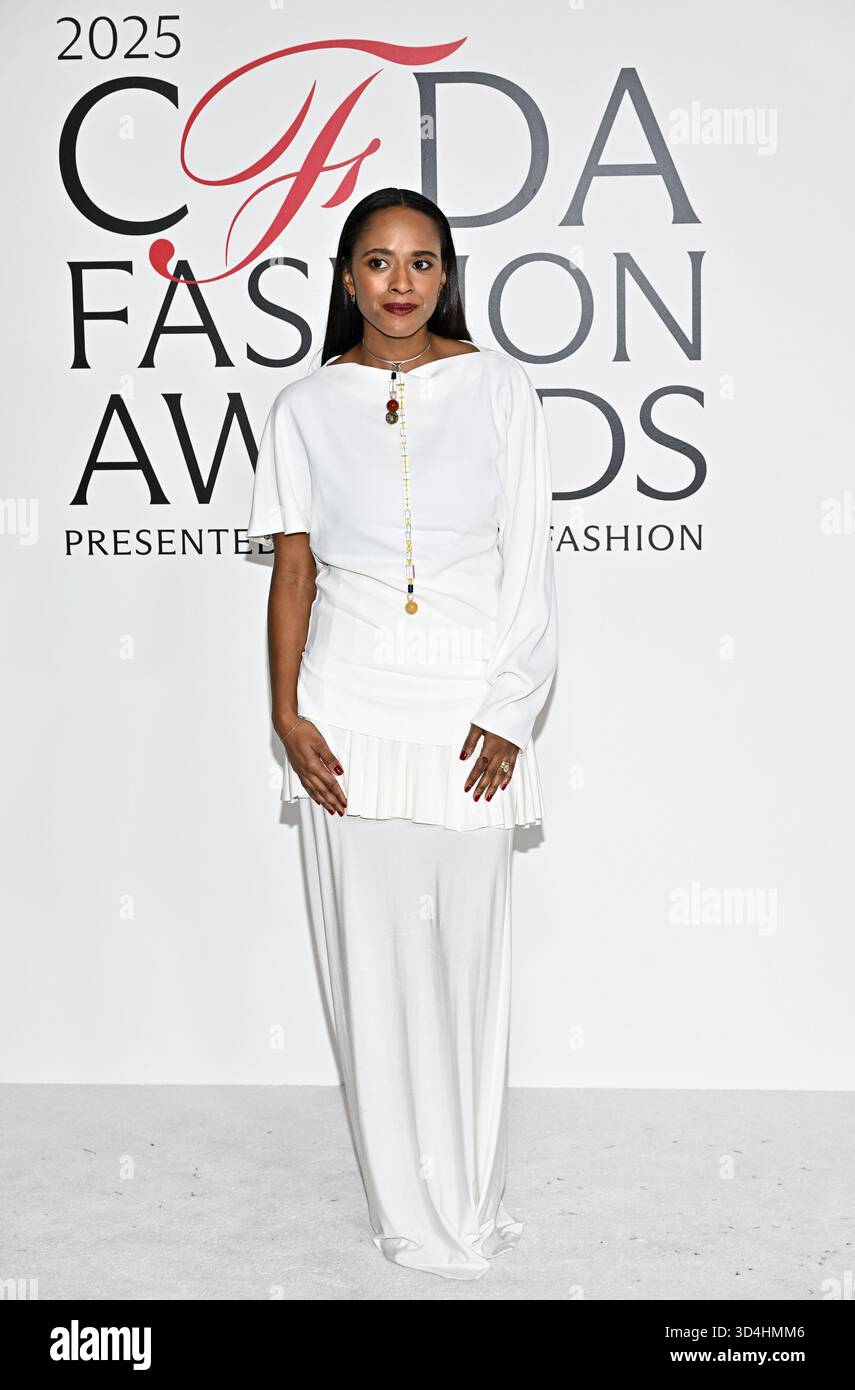 Ashley Harris attends the CFDA Fashion Awards, hosted by The Council of ...