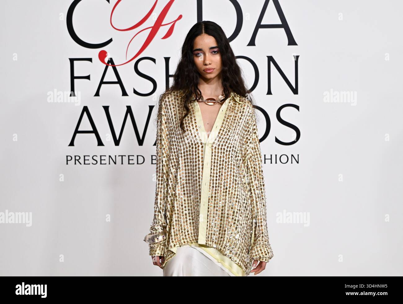 Sateen Besson attends the CFDA Fashion Awards, hosted by The Council of ...