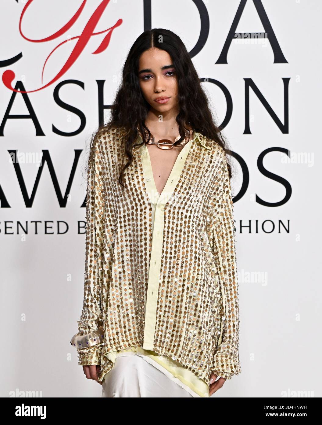 Sateen Besson attends the CFDA Fashion Awards, hosted by The Council of ...