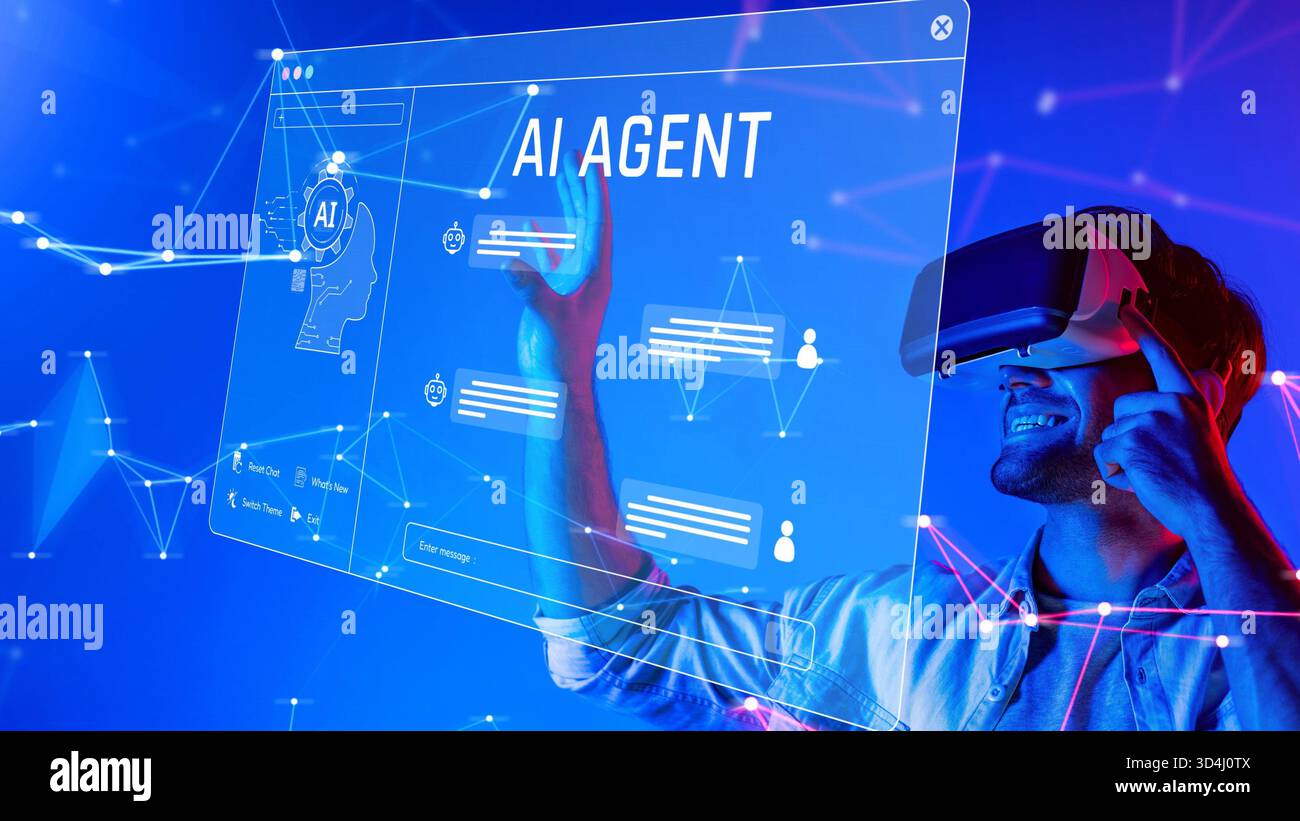 Ai image generator man hi-res stock photography and images - Alamy