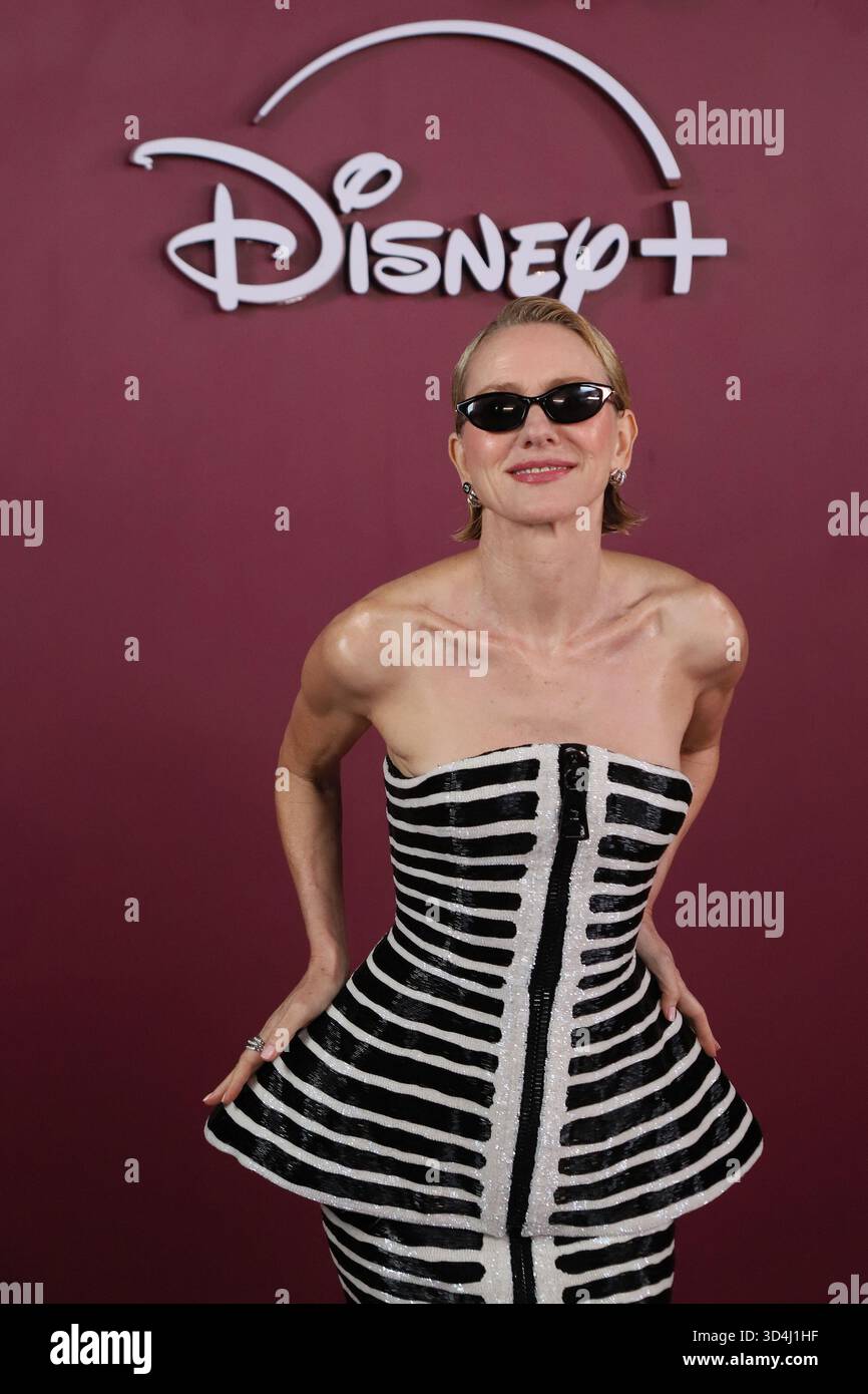 British-Australian actress Naomi Watts during the launch of the Disney+ ...