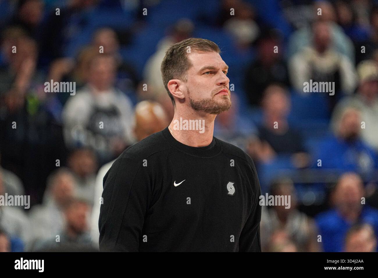 Orlando, Florida, USA, November 10, 2025, Portland Trail Blazers head ...
