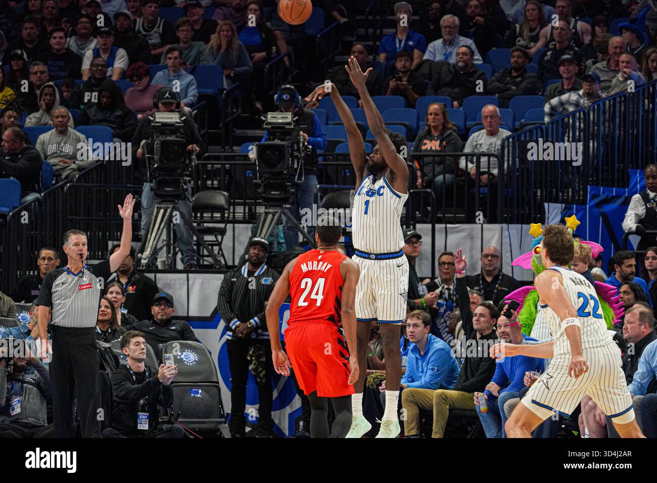 Orlando, Florida, USA, November 10, 2025, Orlando Magic forward ...