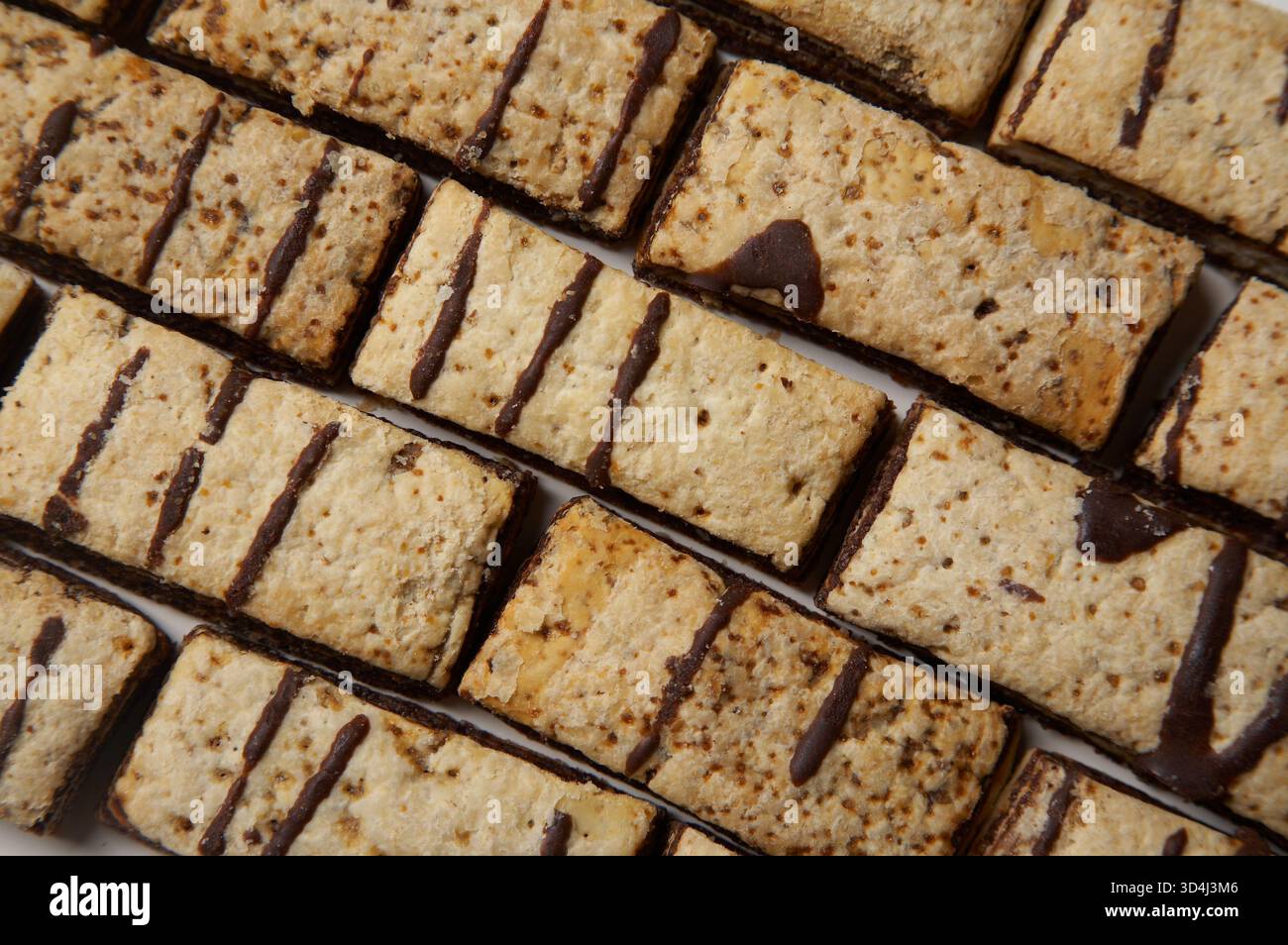 Hot baked sweet cookies out of the oven Stock Photo - Alamy