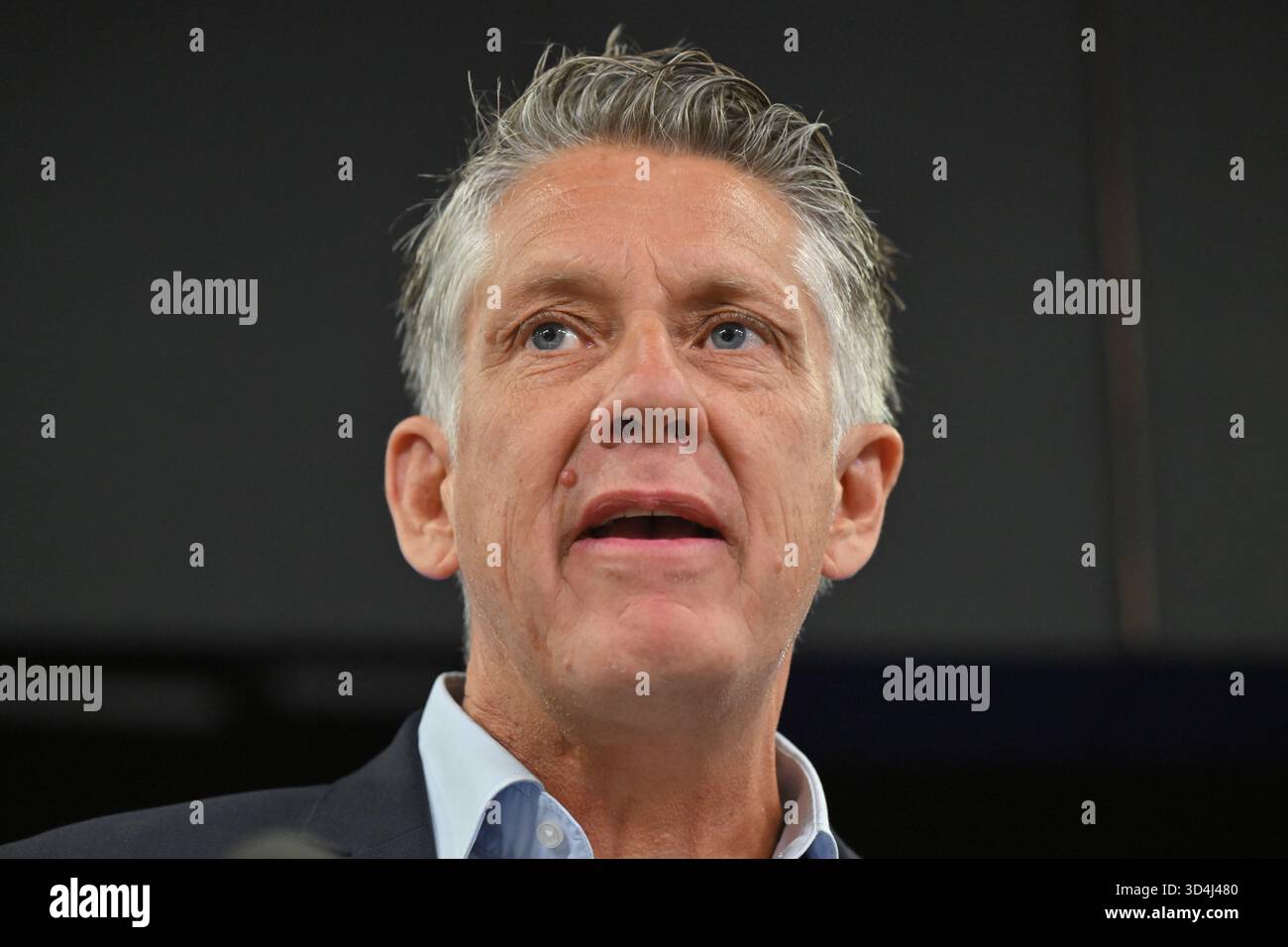 Global spokesperson UNICEF Australia James Elder at the National Press ...