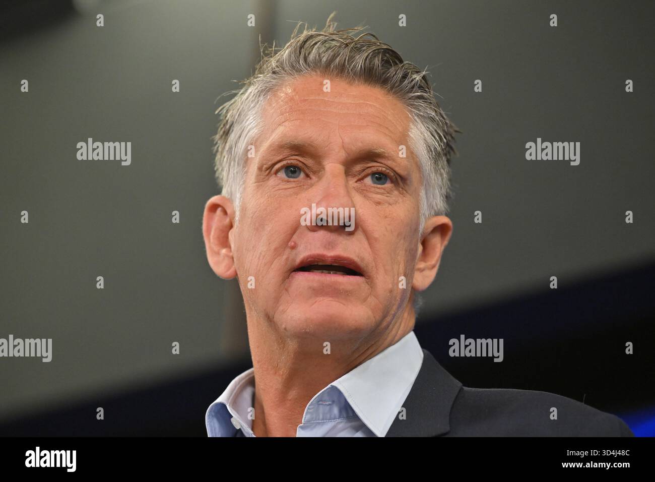 Global spokesperson UNICEF Australia James Elder at the National Press ...
