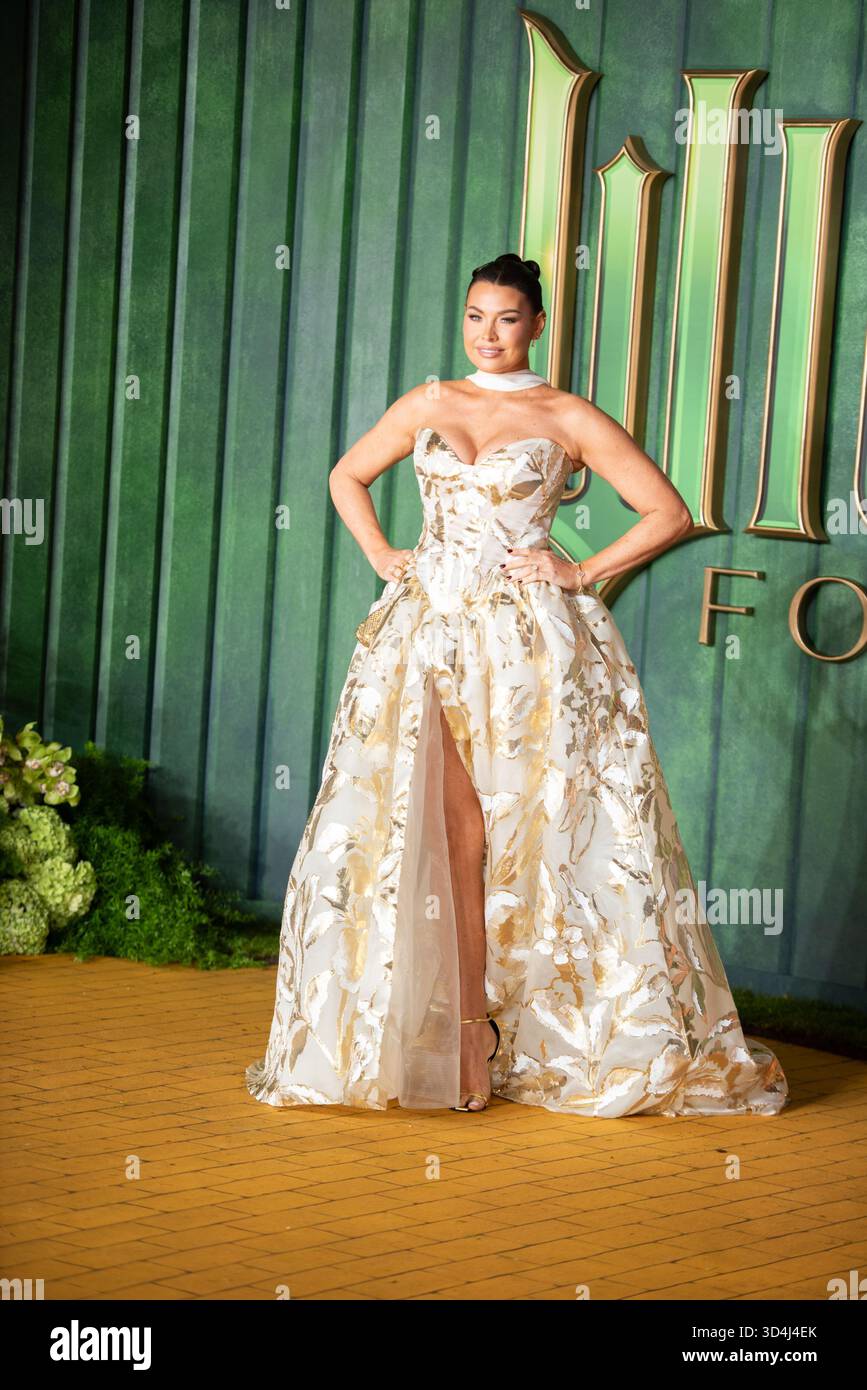 Jessica Wright attends the "Wicked: For Good" European Premiere at ...