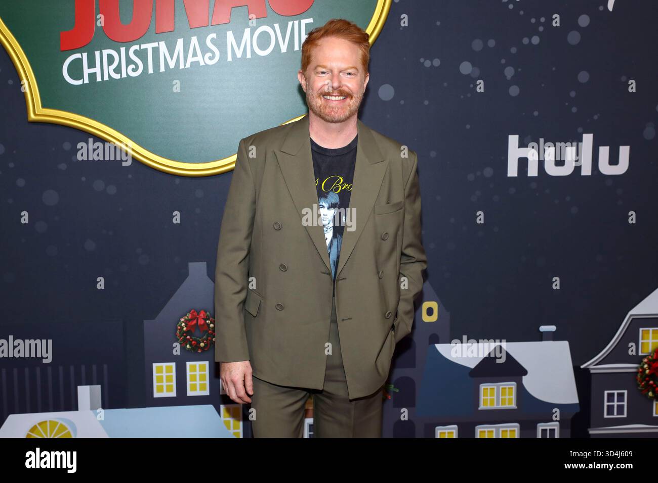 Actor Jesse Tyler Ferguson attends the Disney+ premiere of "A Very Jonas Christmas Movie" at New ...