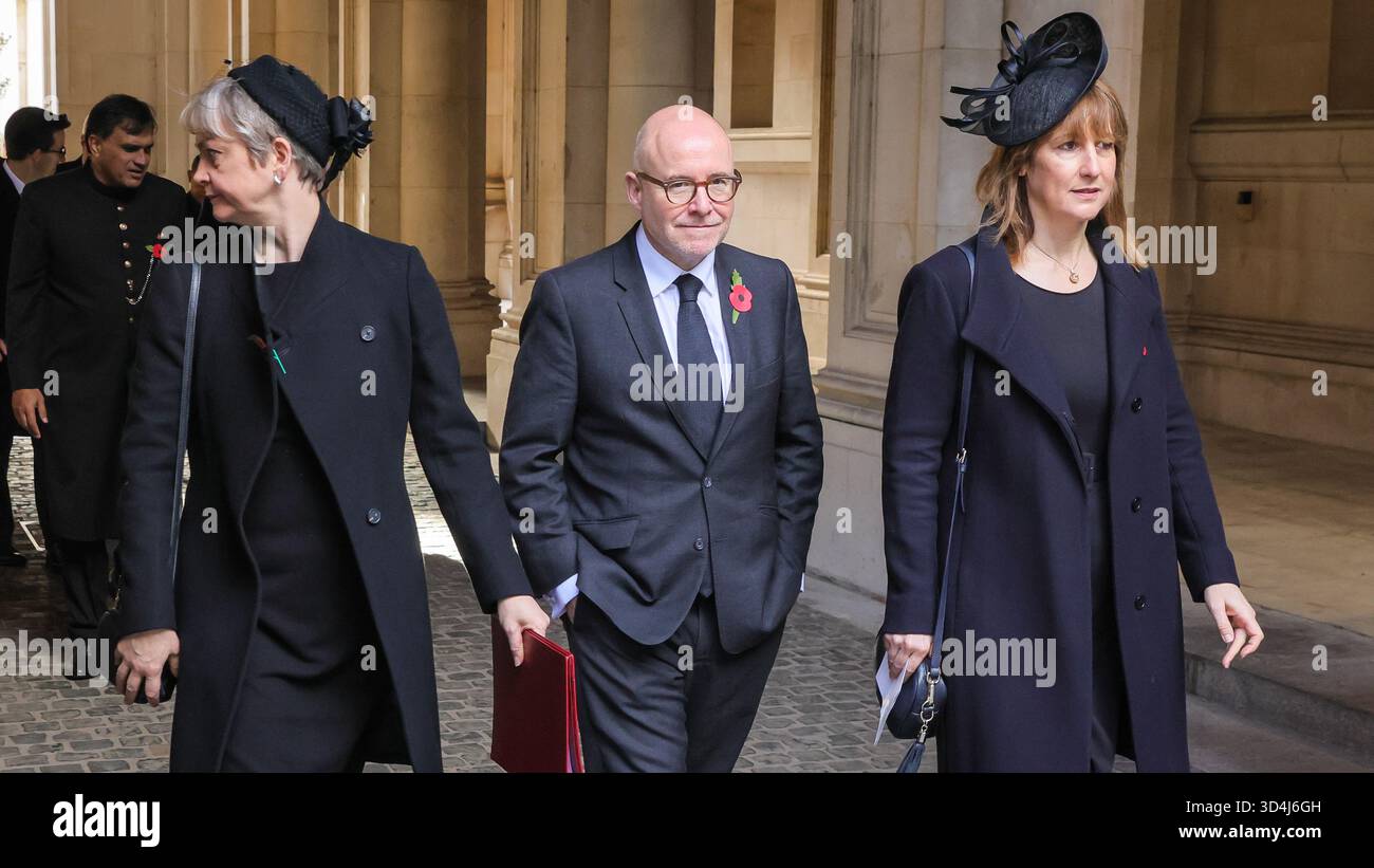 London, UK. 09th Nov, 2025. Rachel Reeves, Chancellor of the Exchequer ...