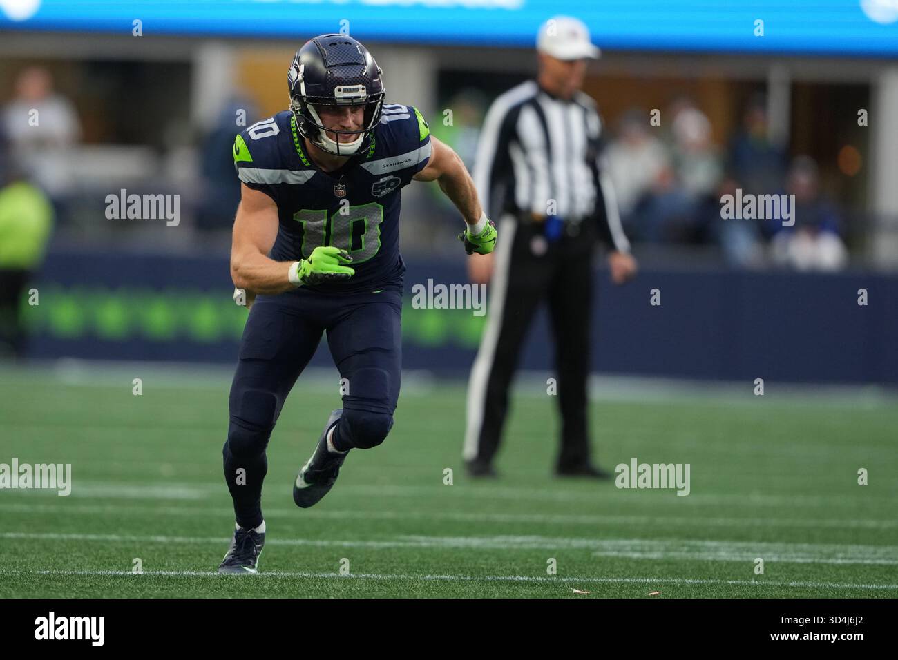 Seattle Seahawks wide receiver Cooper Kupp (10) in action against the ...