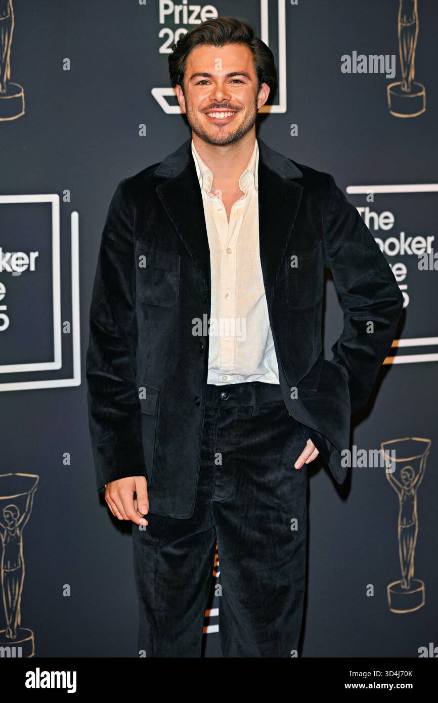 London, UK, 10th November 2025: Jack Edwards at the Booker Prize 2025 ...