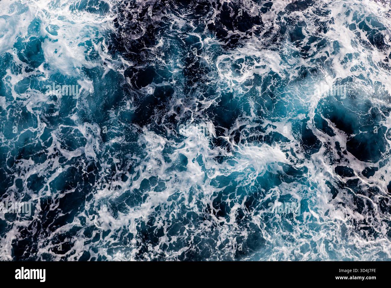 Water surface background. Aerial view of mesmerizing foamy water Stock ...