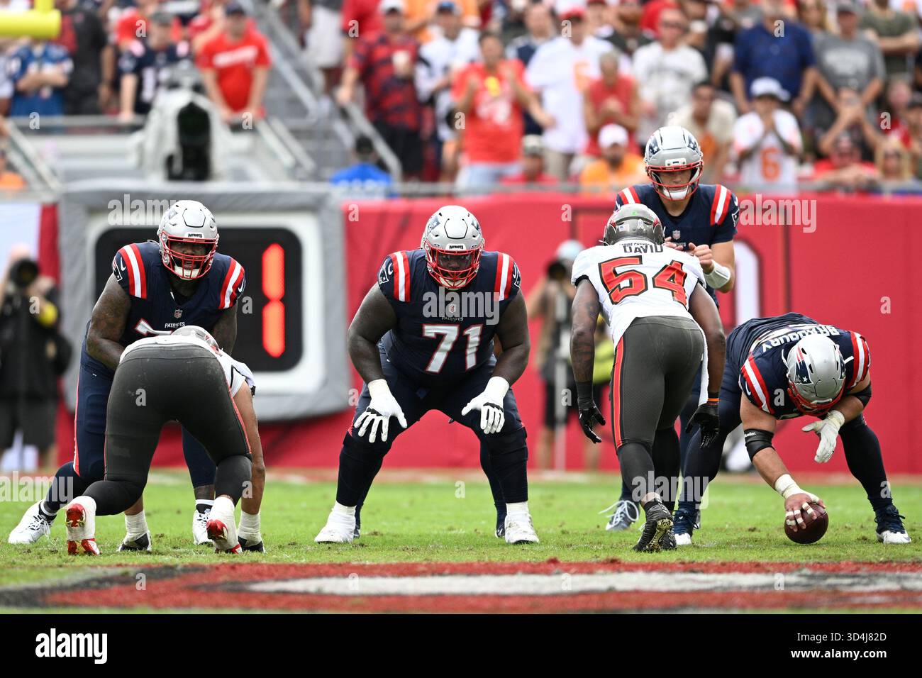 New England Patriots offensive tackle Morgan Moses (76), offensive ...