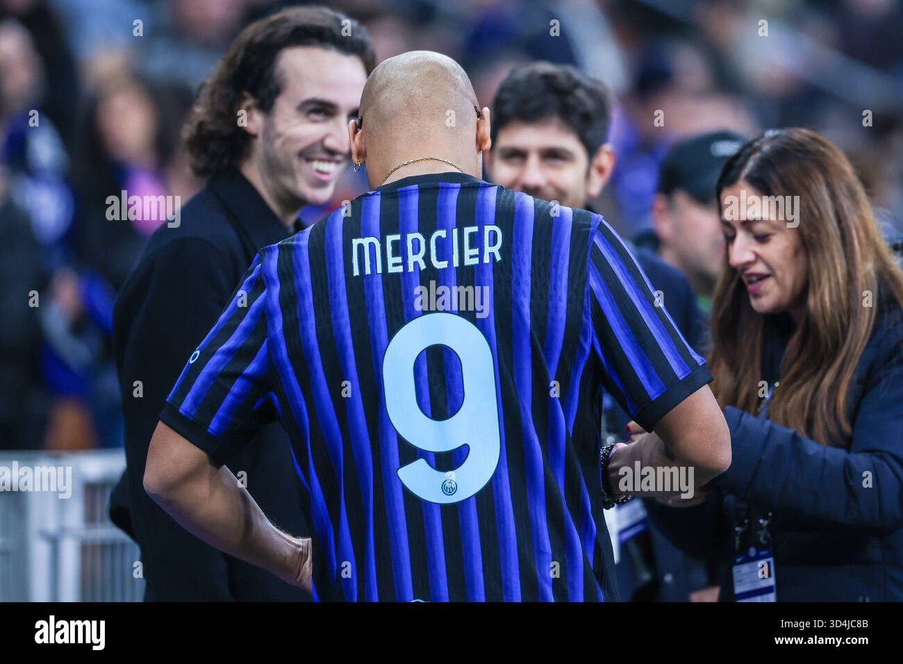 Francis Mercier dj and producer seen during Serie A 2025/26 football ...