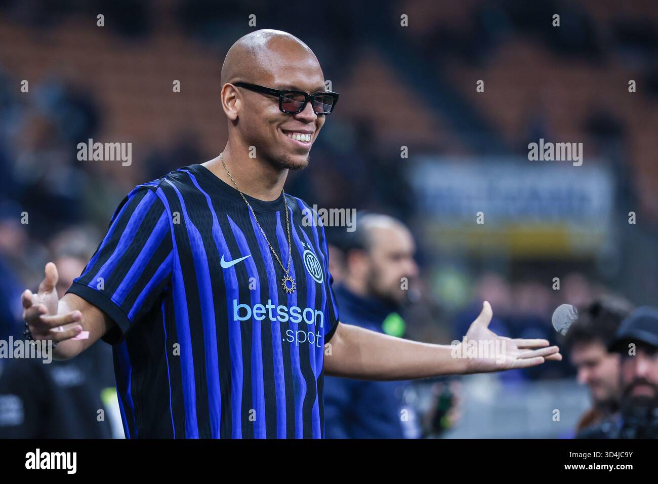 Francis Mercier dj and producer seen during Serie A 2025/26 football ...