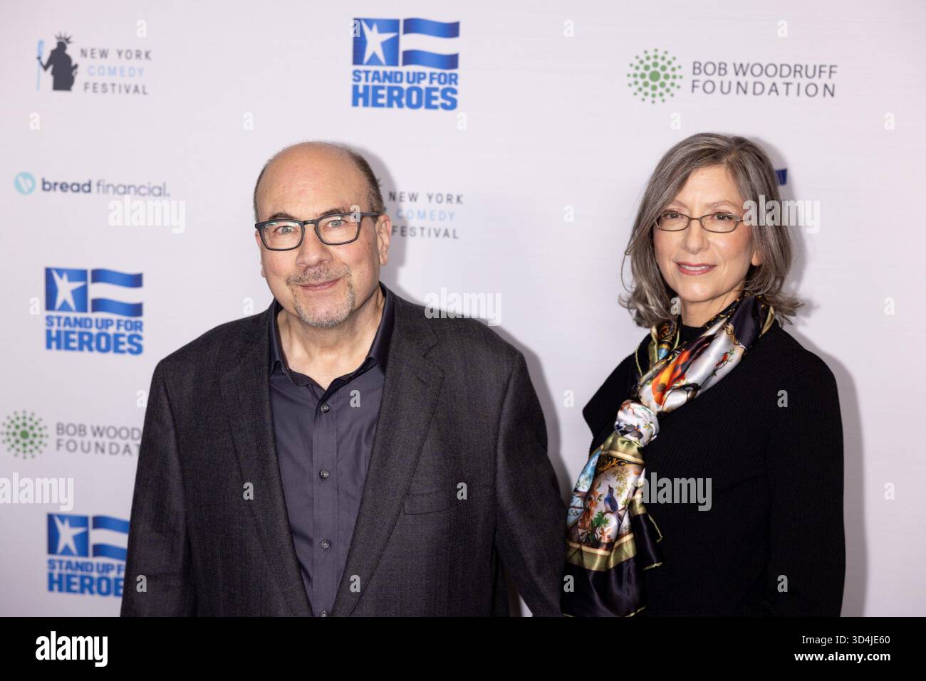Craig Newmark, Eileen Whelpley at arrivals for Bob Woodruff Foundation ...