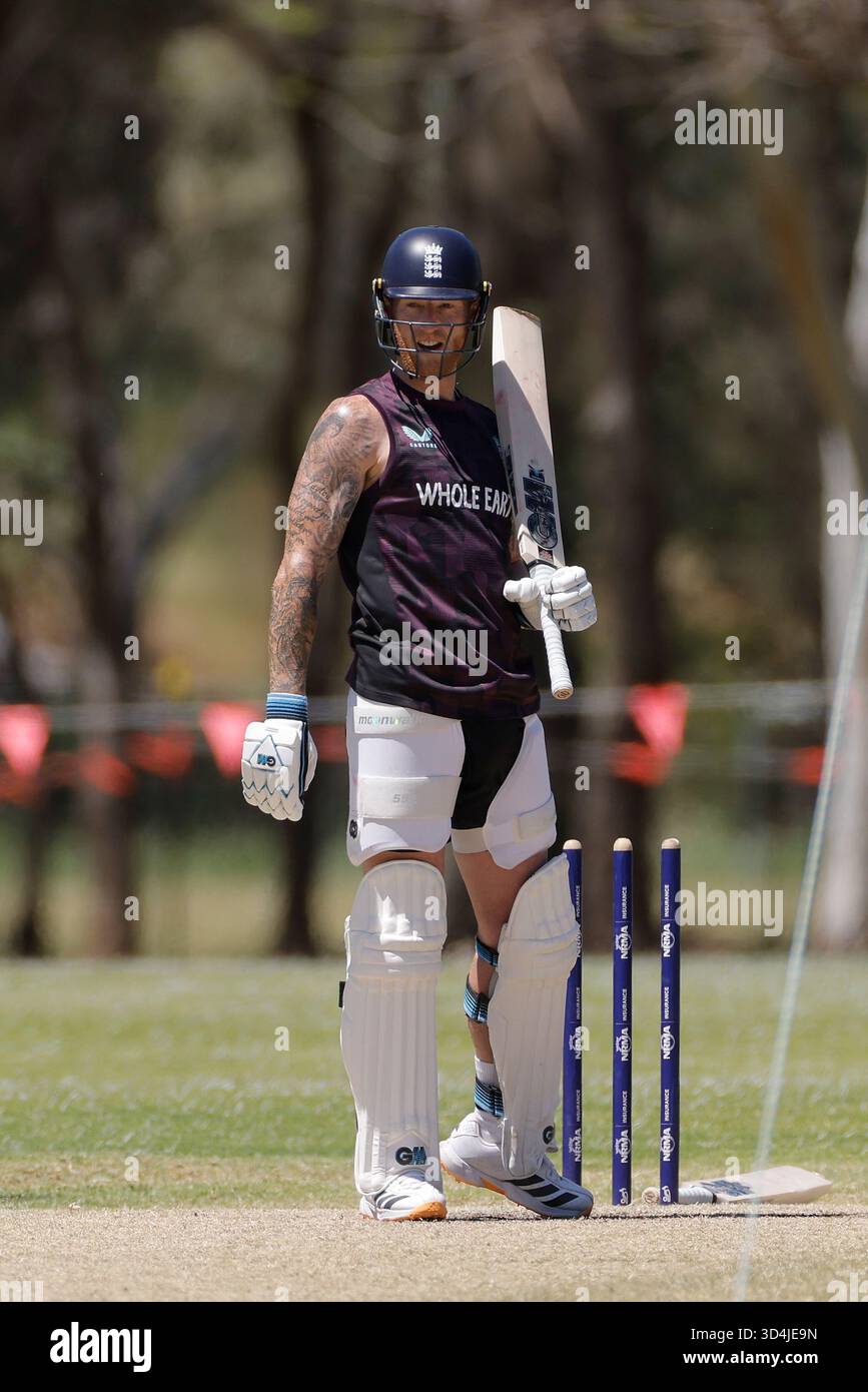 Ben Stokes of England during an England Men’s Ashes Tour training ...