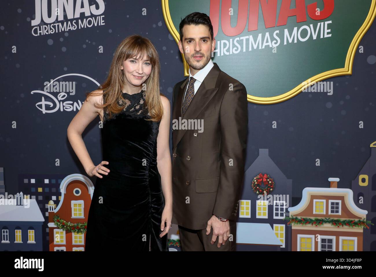 Producers Elizabeth Berger, left, and Isaac Aptaker attend the Disney+ ...