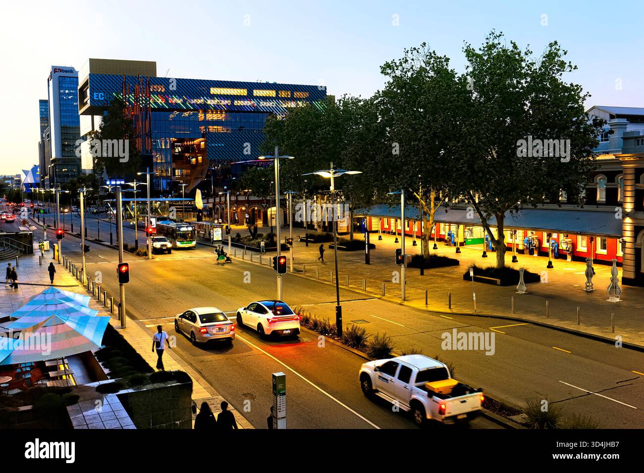 Wellington street, Perth, Western Australia. year 2025-26 Stock Photo ...