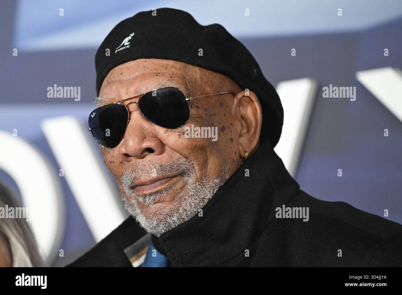 Morgan Freeman walking the carpet at the 'Now You See Me: Now You Don't ...