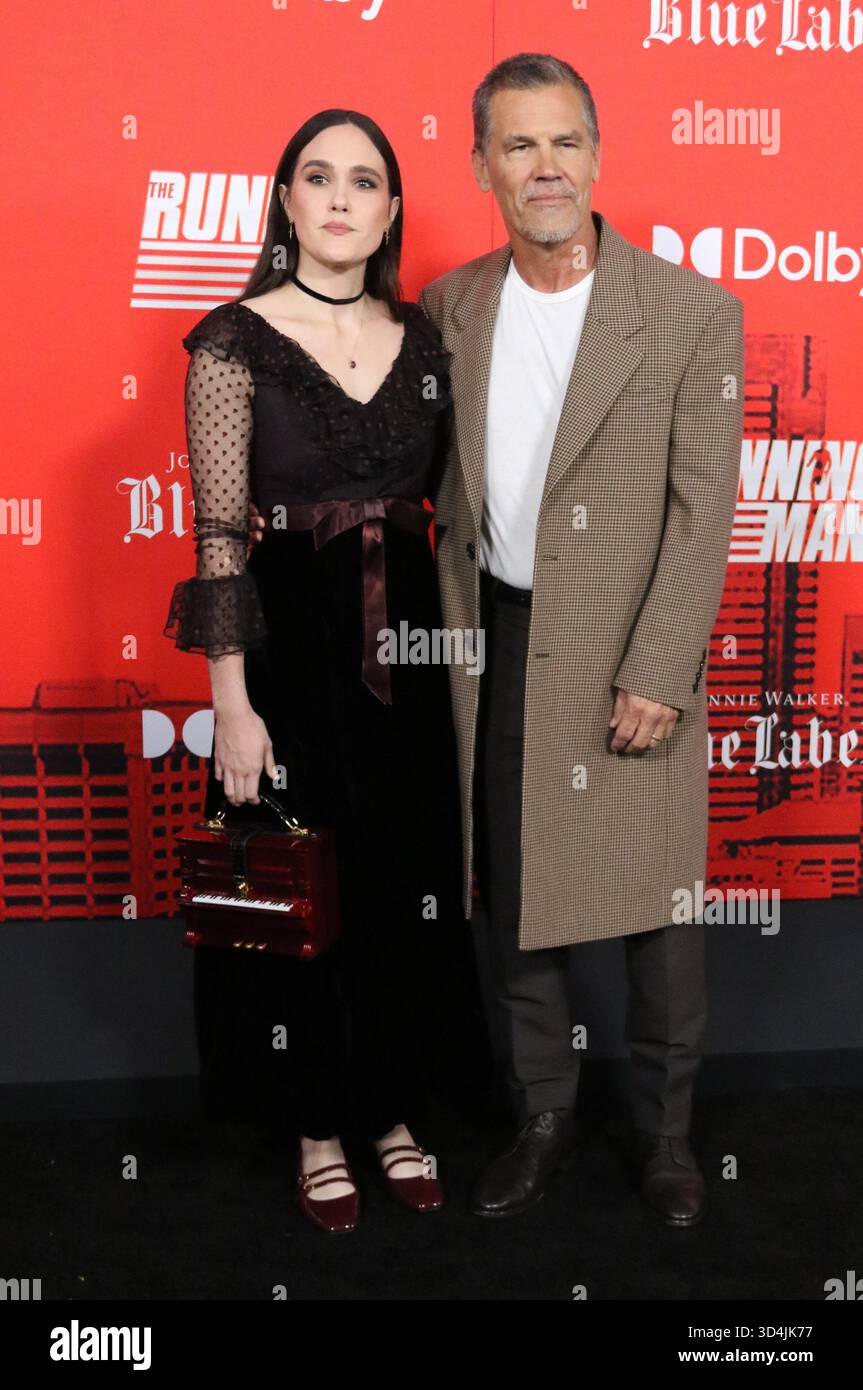 NEW YORK, NY- NOVEMBER 9: Josh Brolin, Eden Brolin at Paramount's The ...