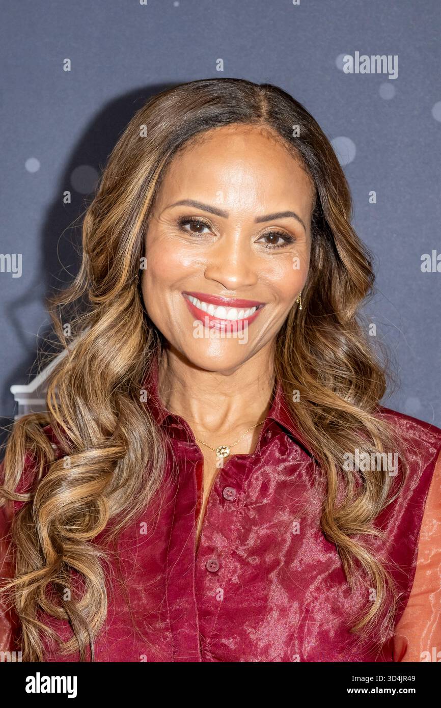 Ayo Davis attends Disney+'s "A Very Jonas Christmas Movie" New York ...