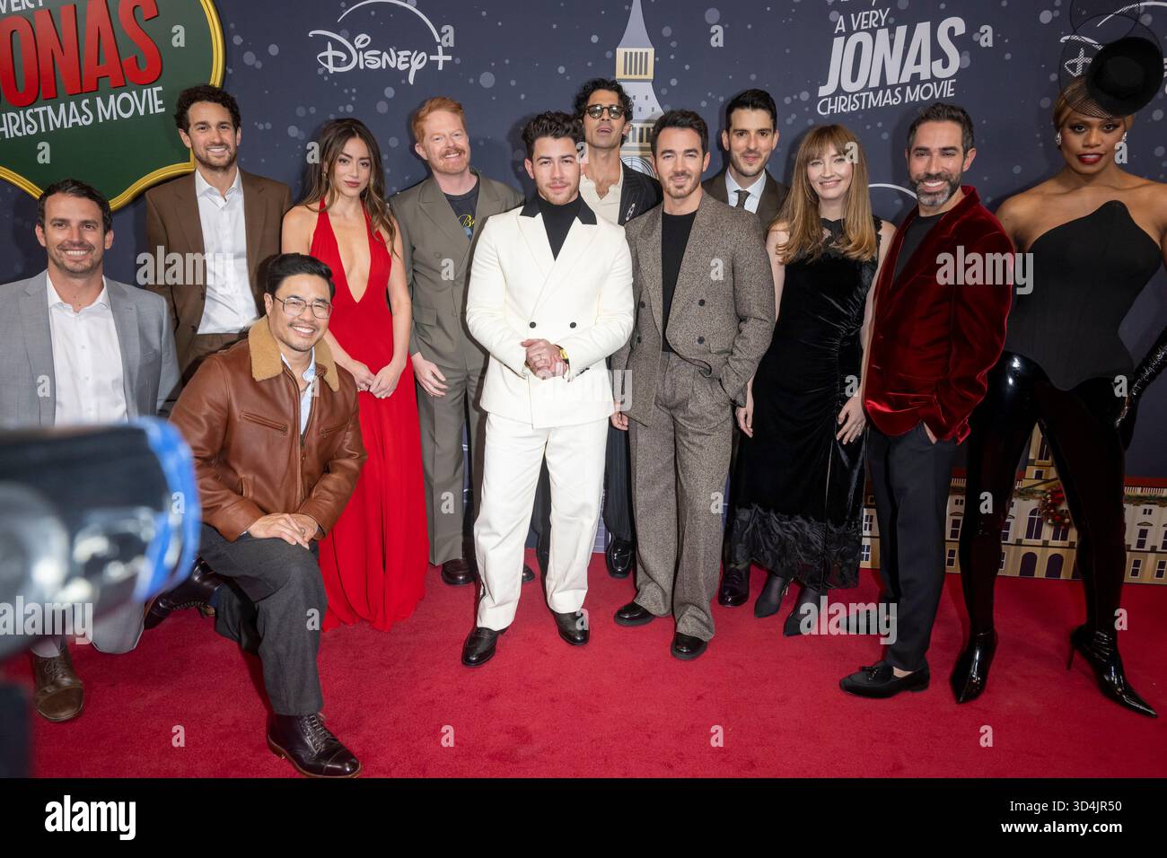 (L-R) Scott Morgan, Spencer Berman, Randall Park, Chloe Bennet, Jesse ...