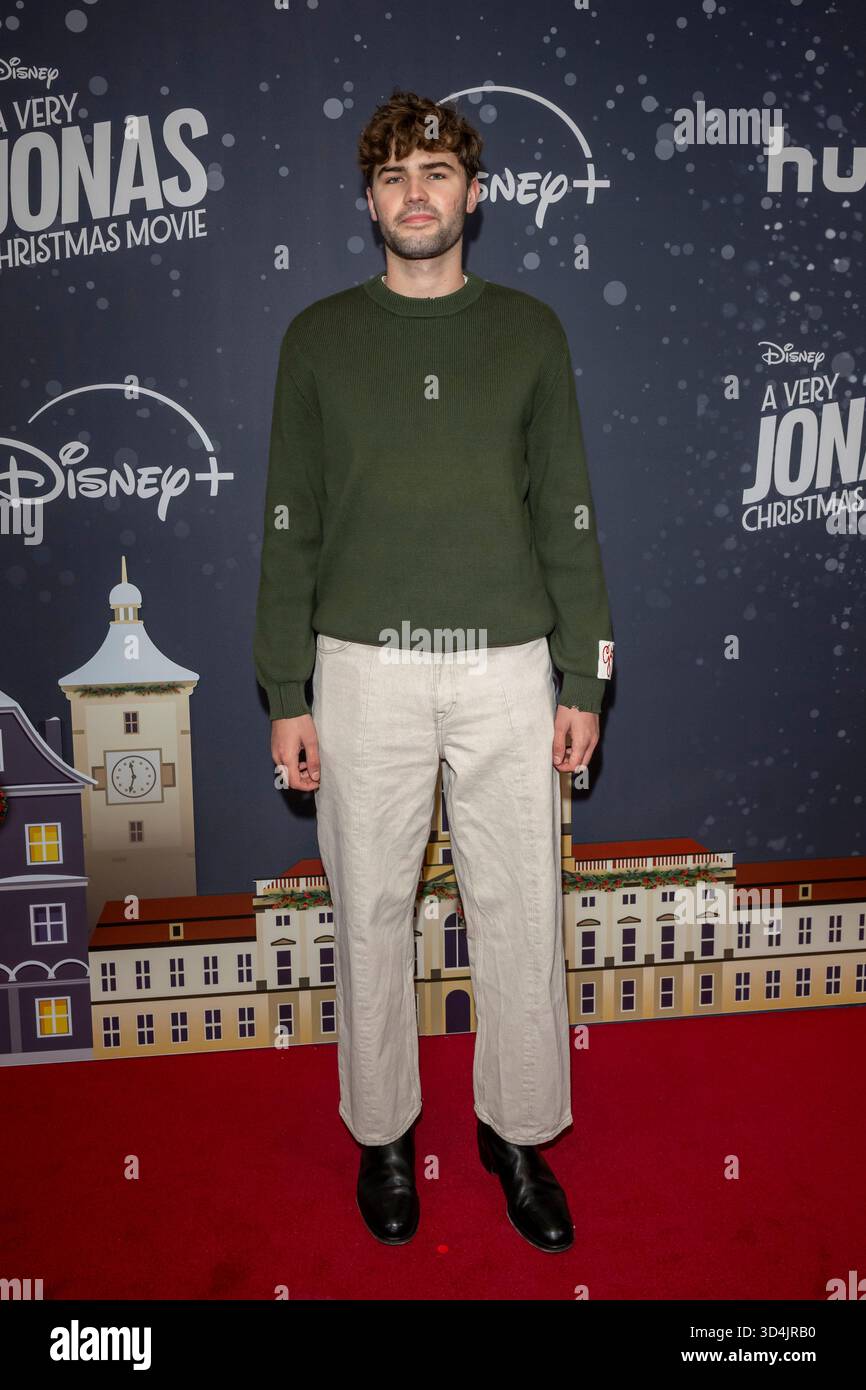 Mattias Ferrell attends Disney+'s "A Very Jonas Christmas Movie" New ...