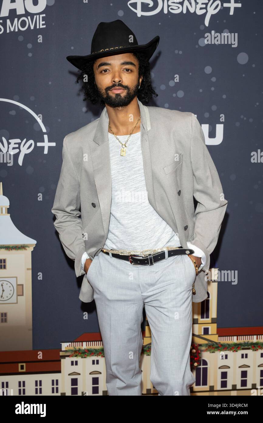 Odiseas Georgiadis attends Disney+'s "A Very Jonas Christmas Movie" New ...