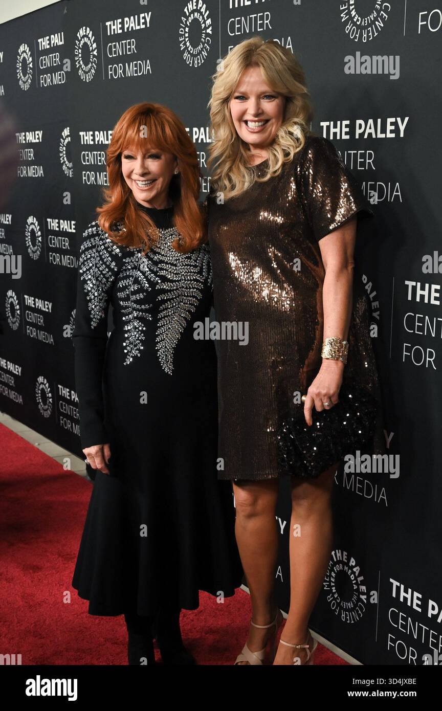 Reba McEntire, Melissa Peterman at arrivals for The Paley Honors Fall ...