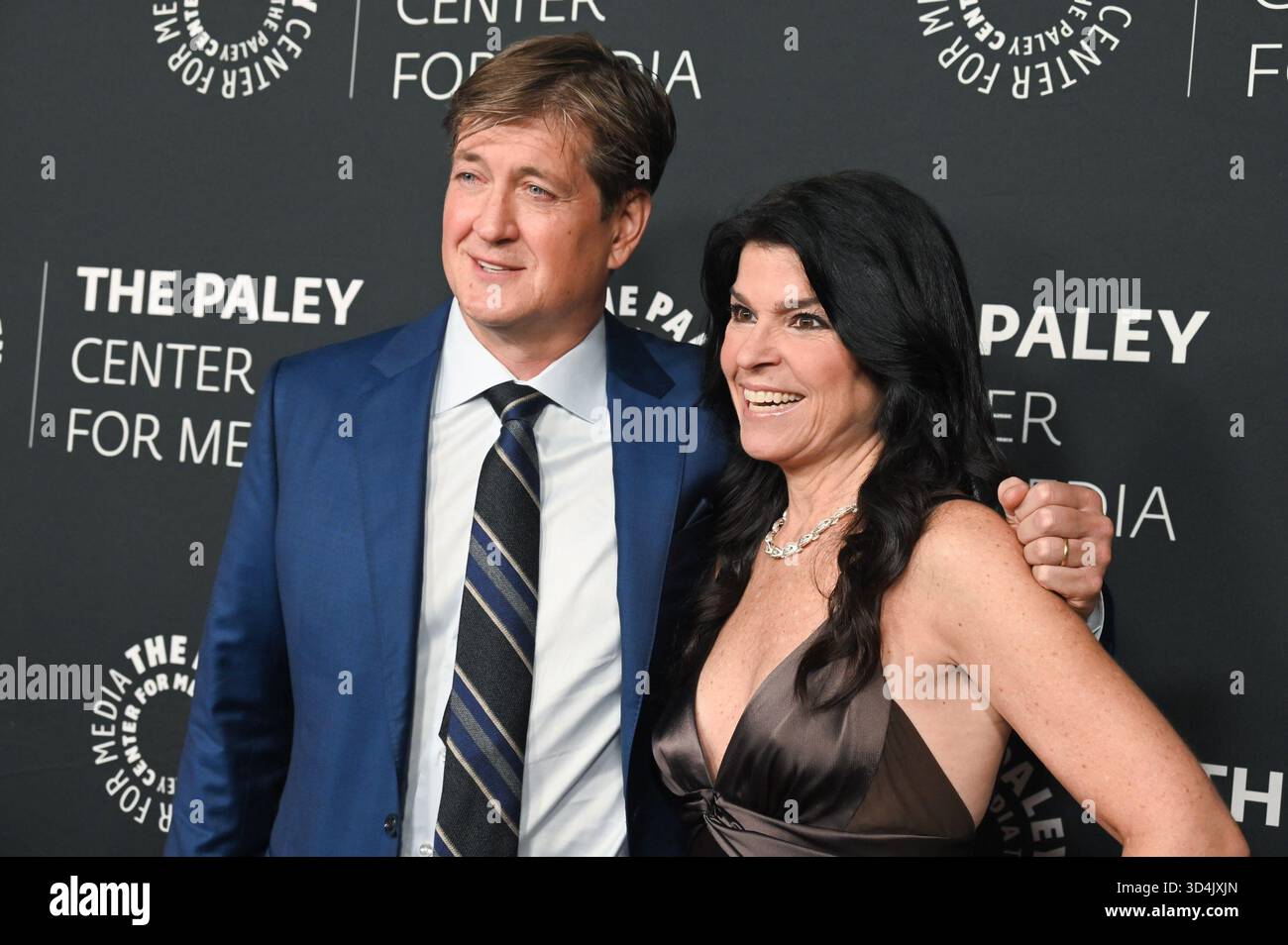 Bill Lawrence, Maureen J Reidy at arrivals for The Paley Honors Fall ...