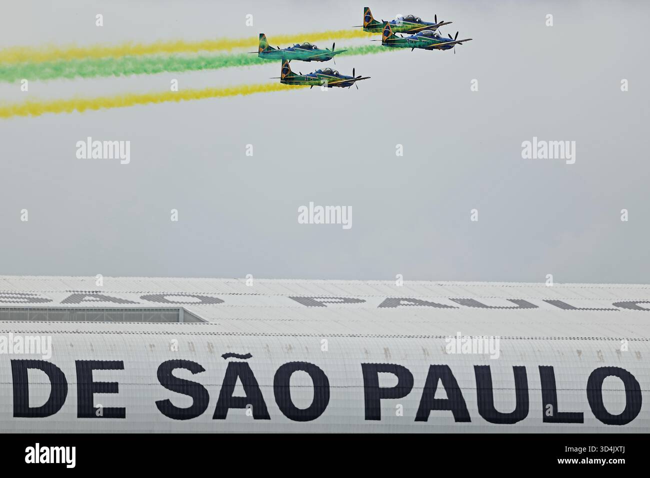 9th November 2025; Sao Paulo, Brazil; Brazilian Air Force Smoke ...